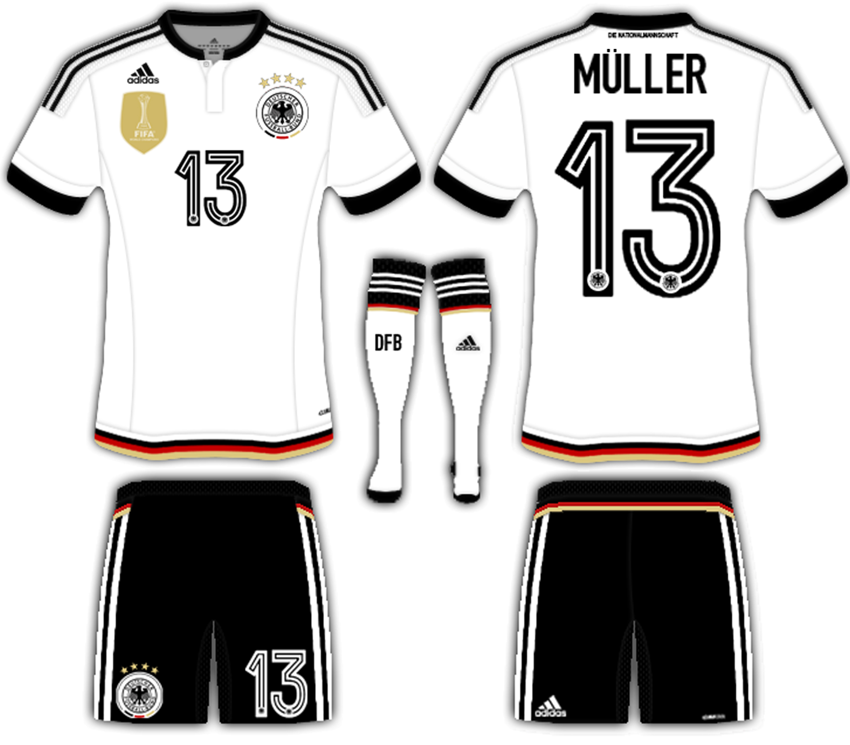 Germany fantasy home kit
