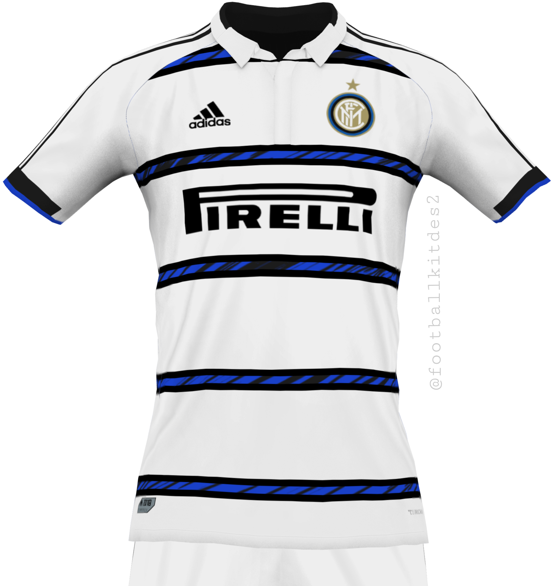 Inter Milan away by adidas