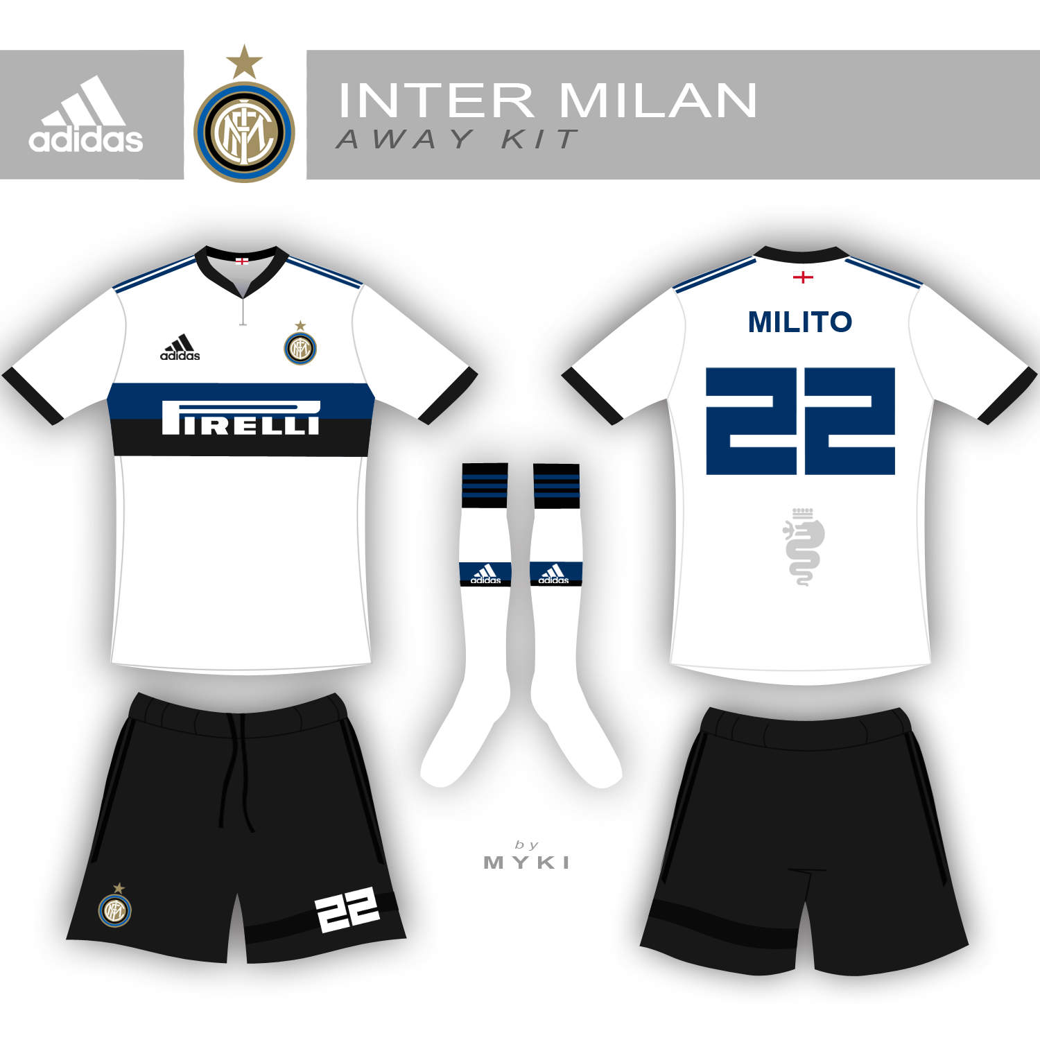 Inter Milan Away kit