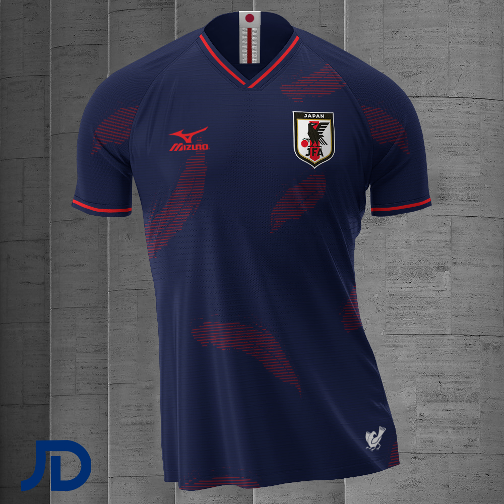 Japan - Home Kit for @design_cup