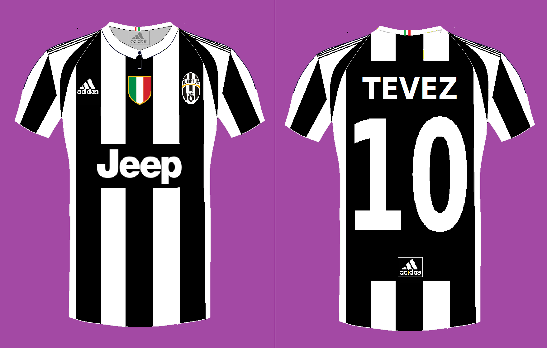 Juventus Adidas Fantasy Home Kit