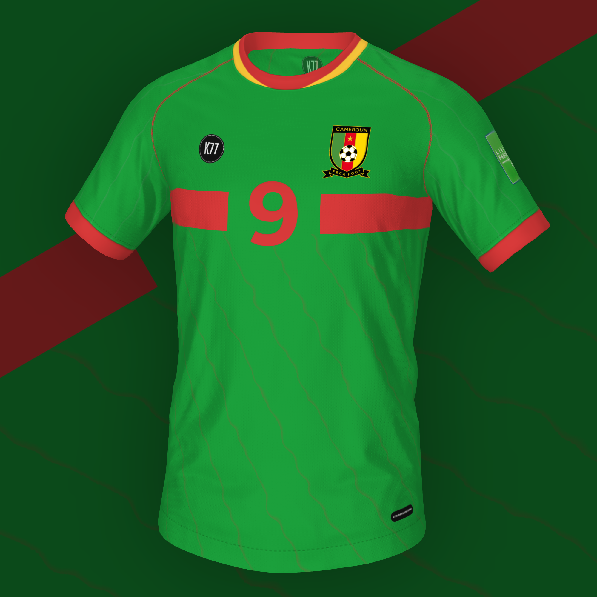 K77 World Cup 26 template - Cameroon