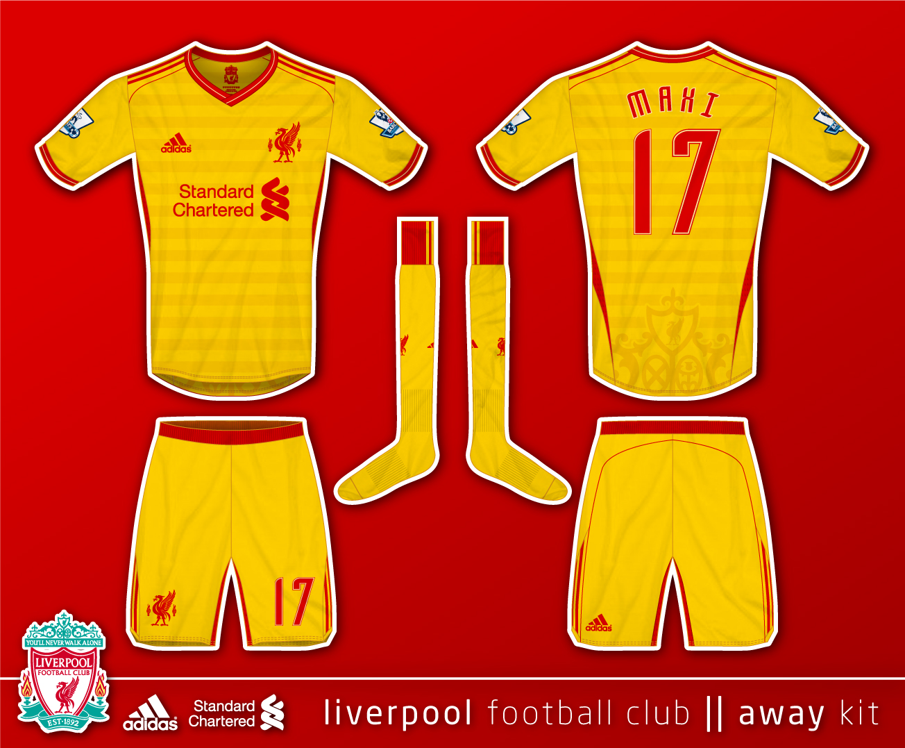 Liverpool Away Kit