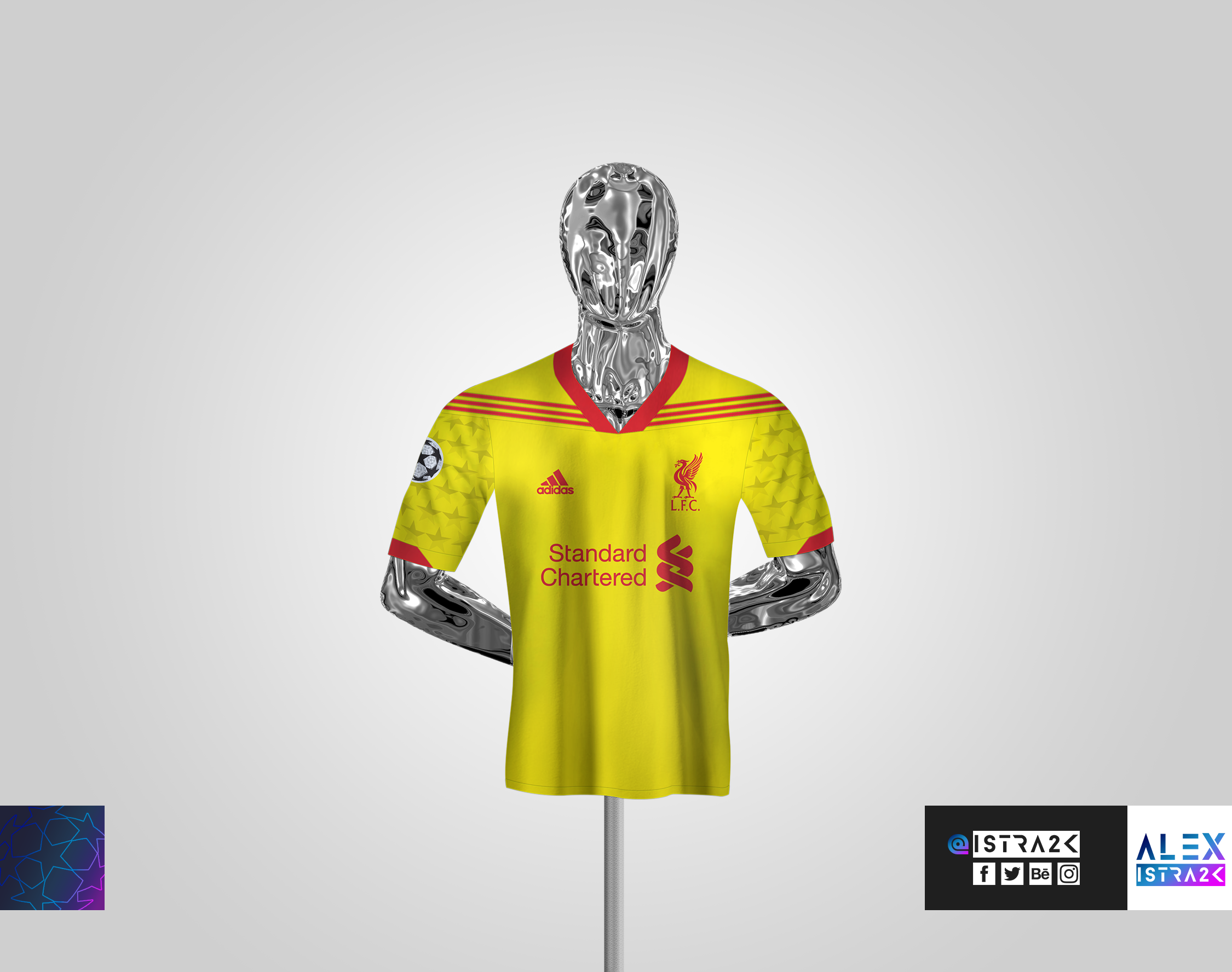 Liverpool X Adidas - Away / UCL Edition