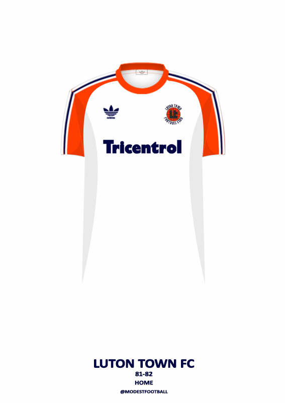 Luton Town home 82.