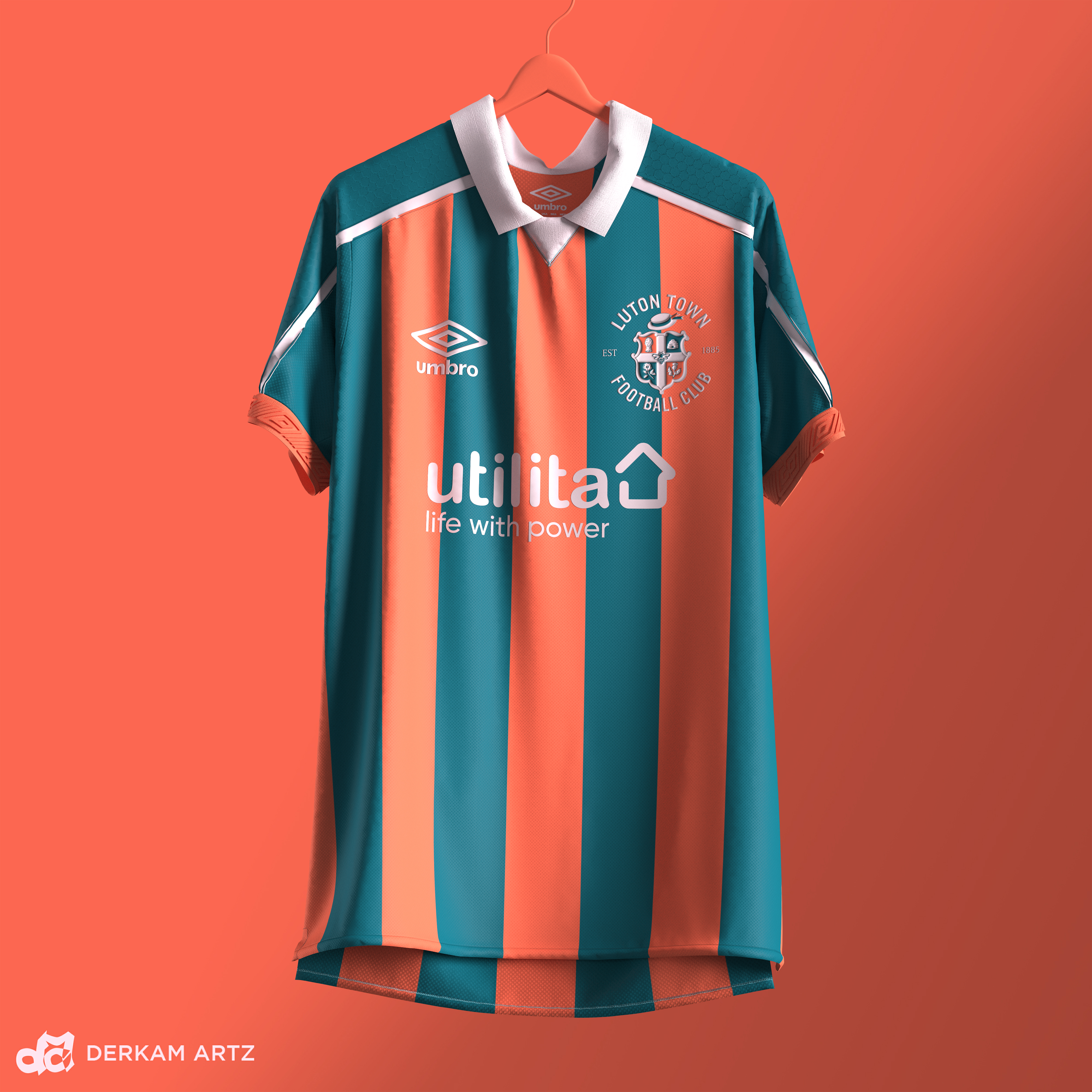 Luton Town x Umbro - Third Kit Concept "LTFC"