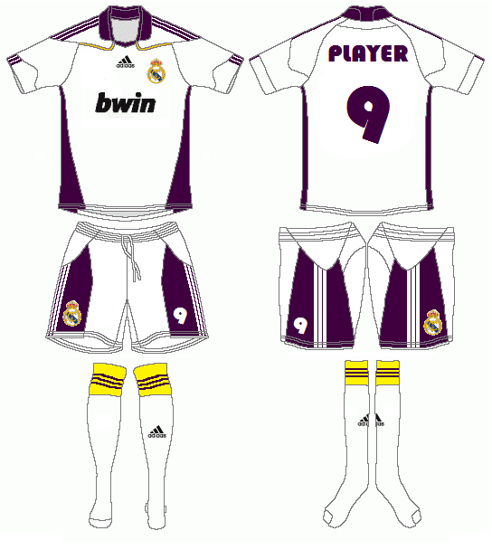 Real Madrid Adidas Home Kit