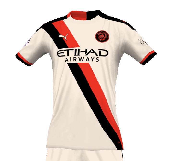 Man City 21 22 Fantasy Third Kit Front