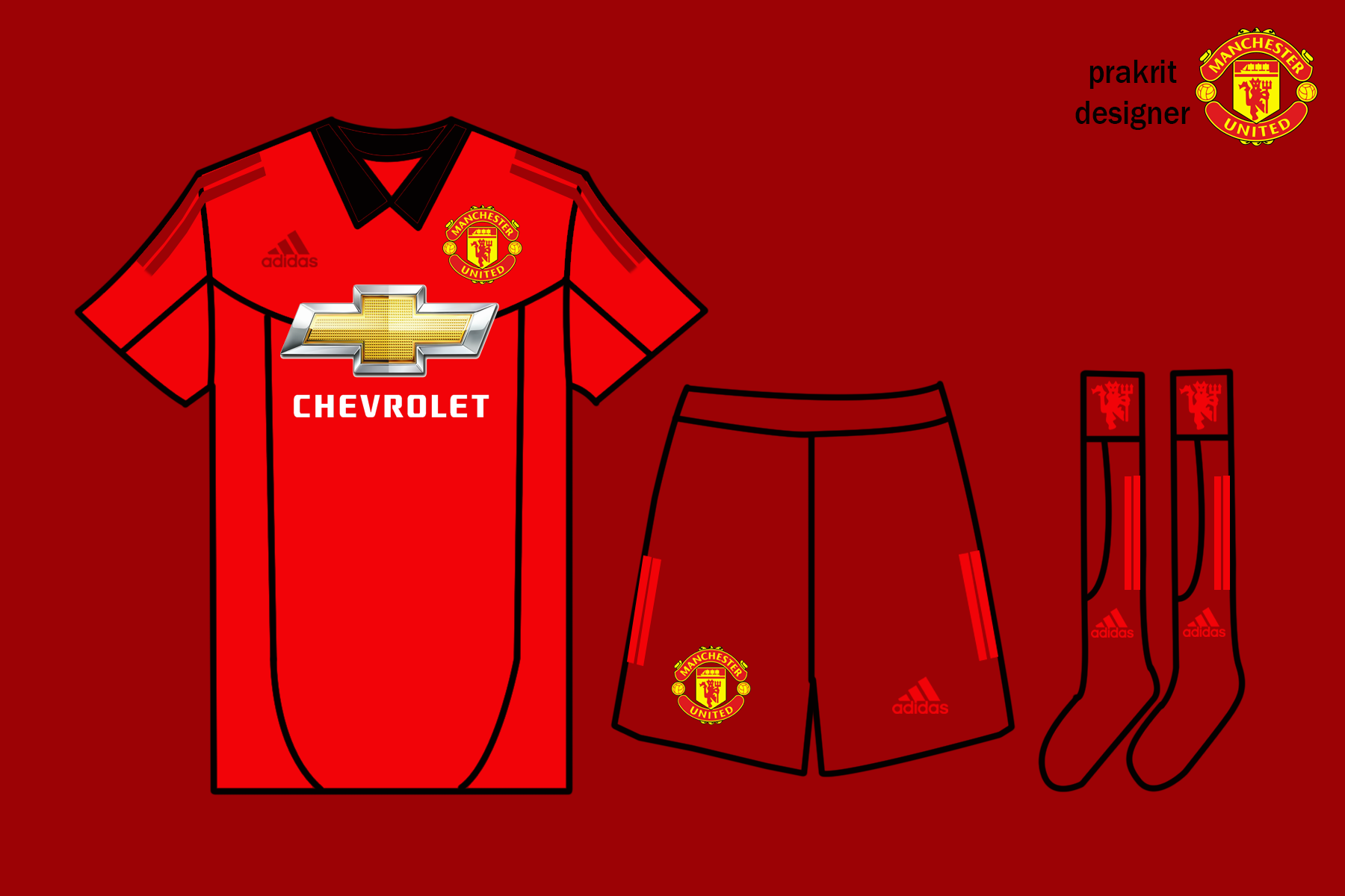 Manchester United Kits Home 2017