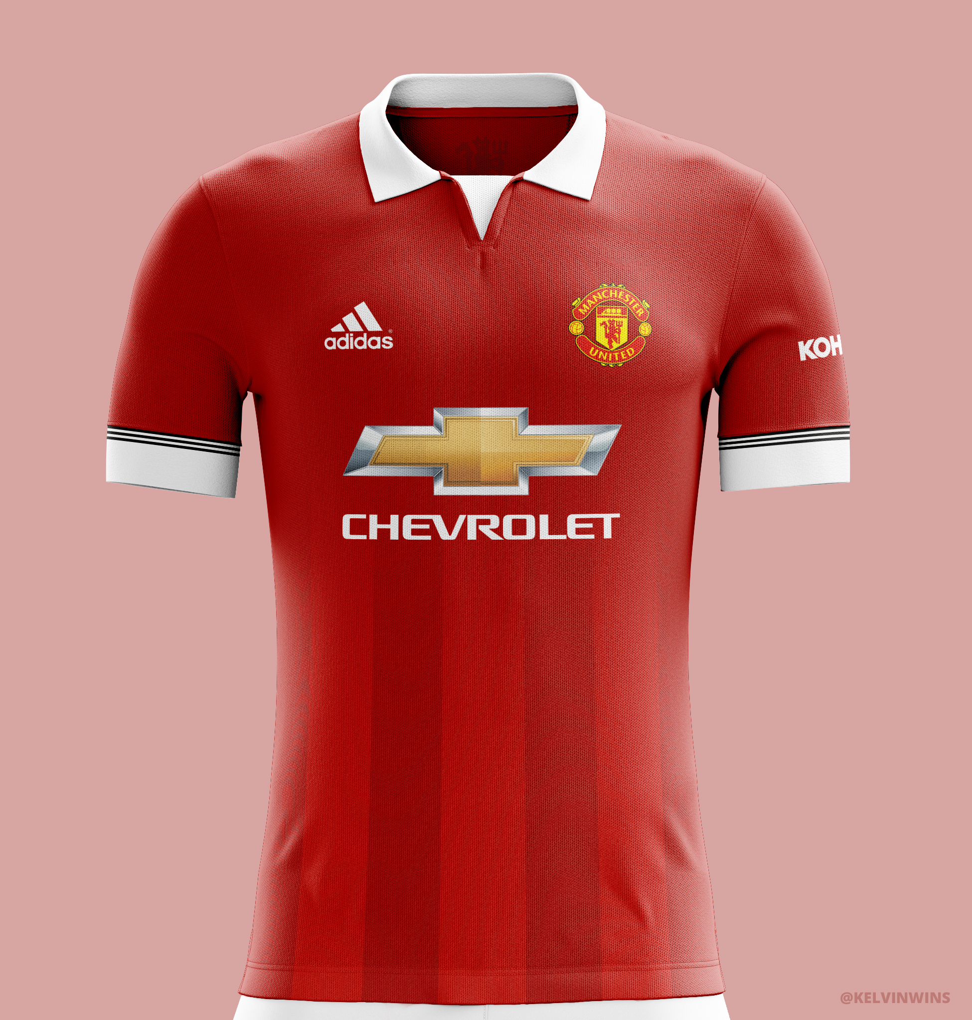 ManchesterUnited - Home Kit Concept #mufc