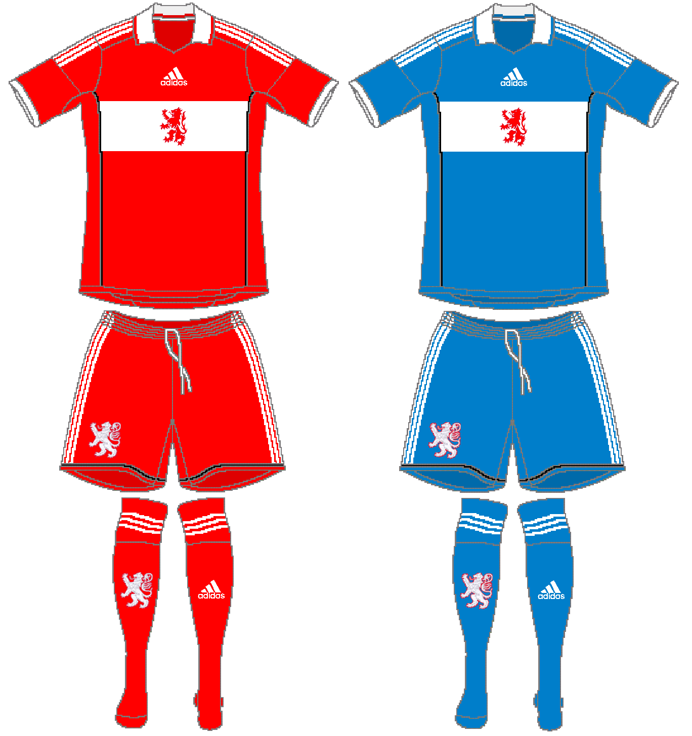 Boro FC Adidas Home and Away