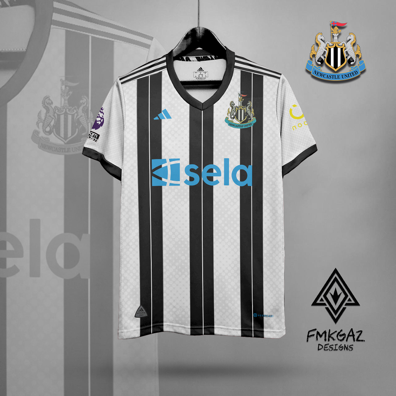 Newcastle United Home - Adidas Concept