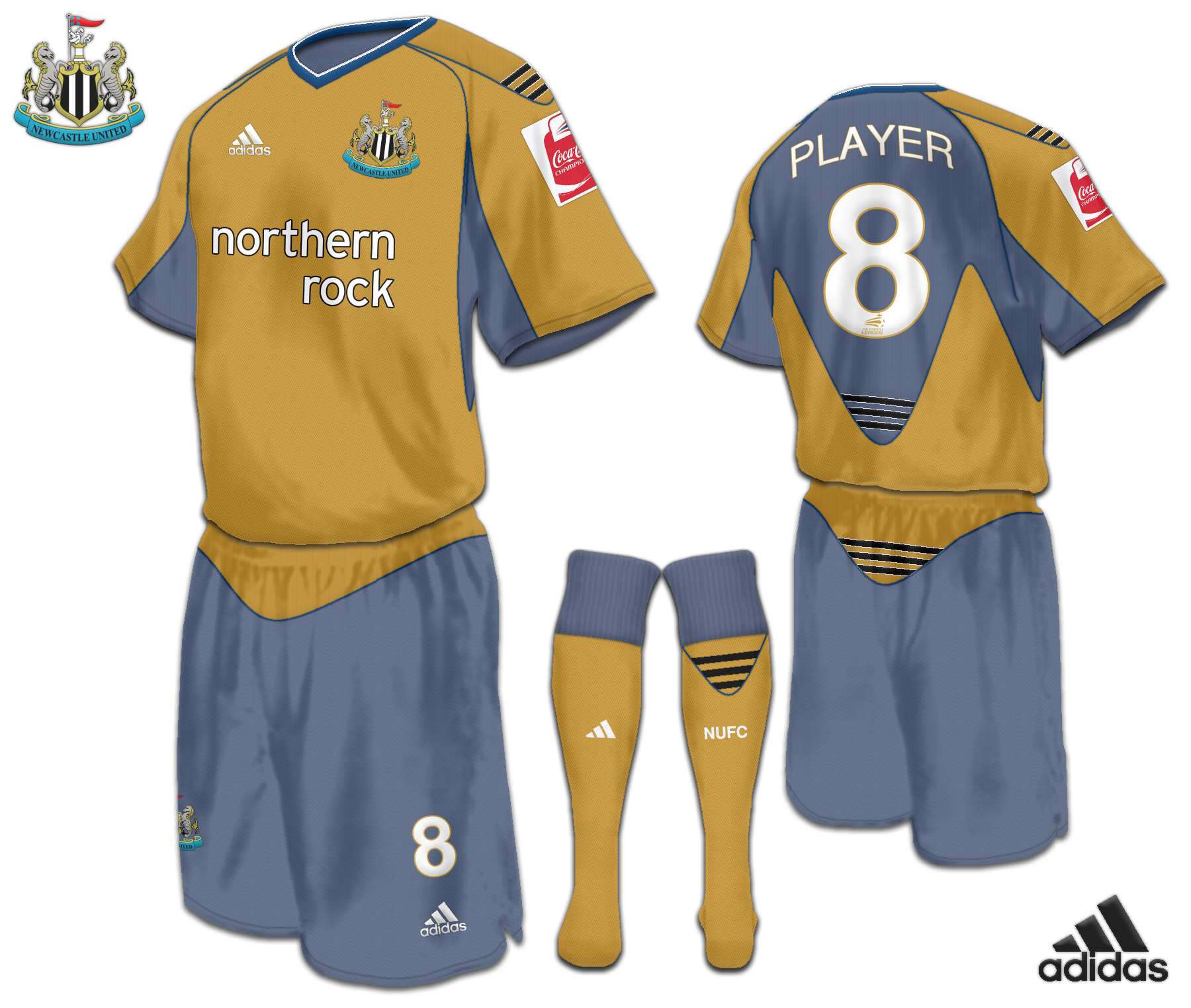 newcastle united third fantasy