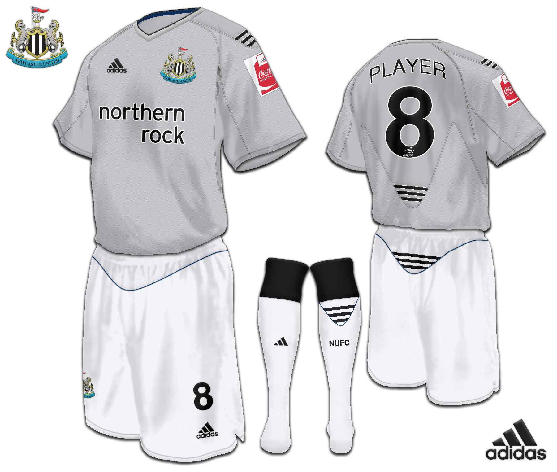 newcastle united third fantasy mod