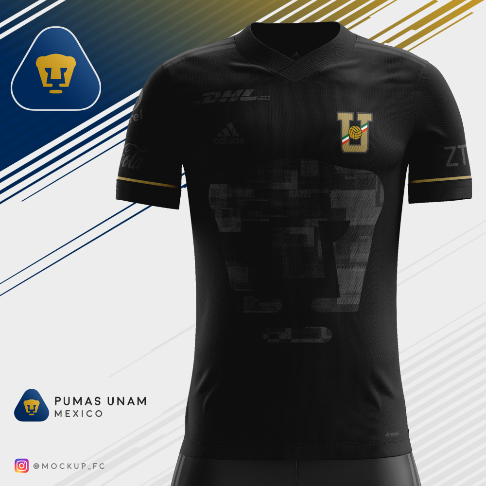 Pumas UNAM x Adidas - Third Kit