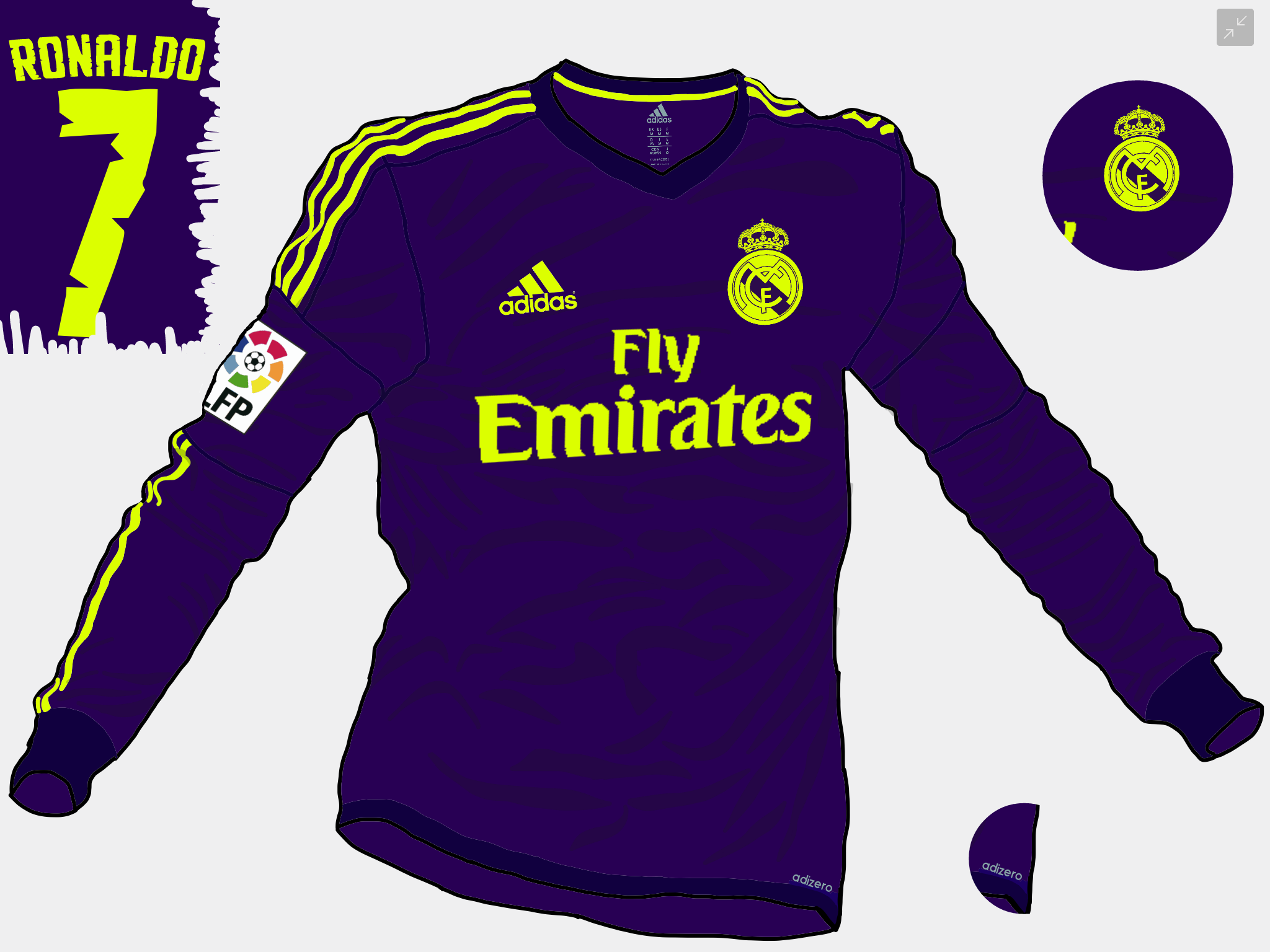 Real Madrid Away Shirt