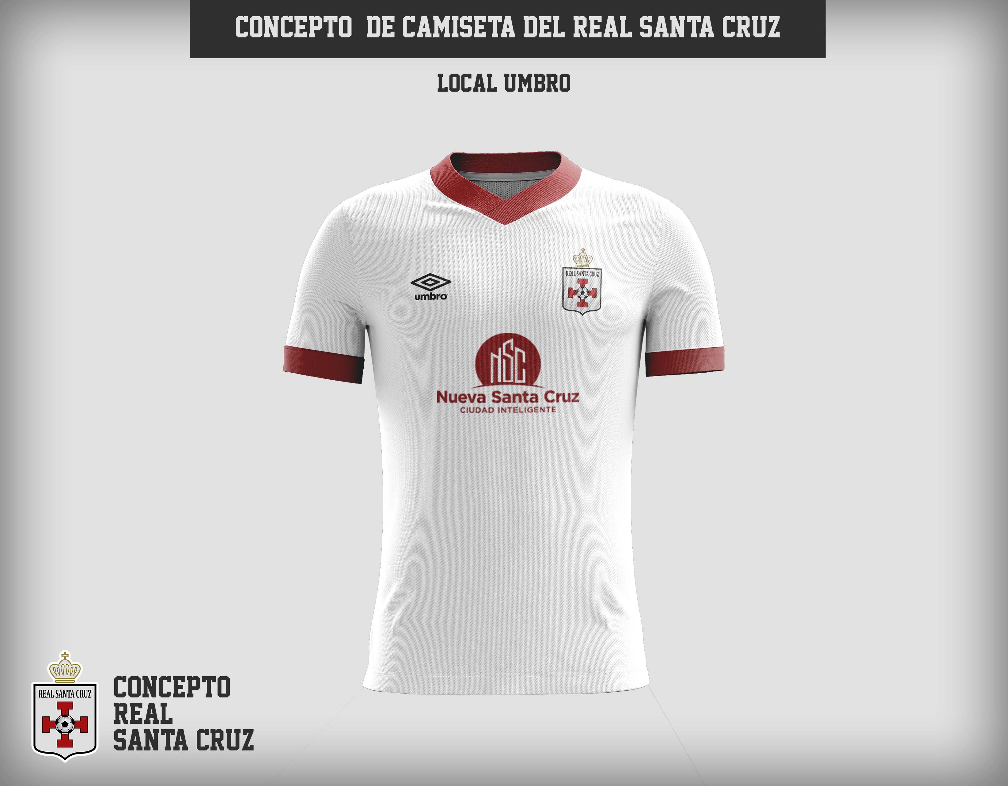 Real Santa Cruz - Concepto de camiseta local