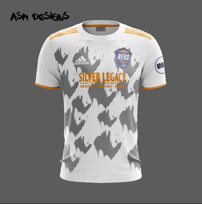 Reno 1868 FC Adidas 2019 Away Kit