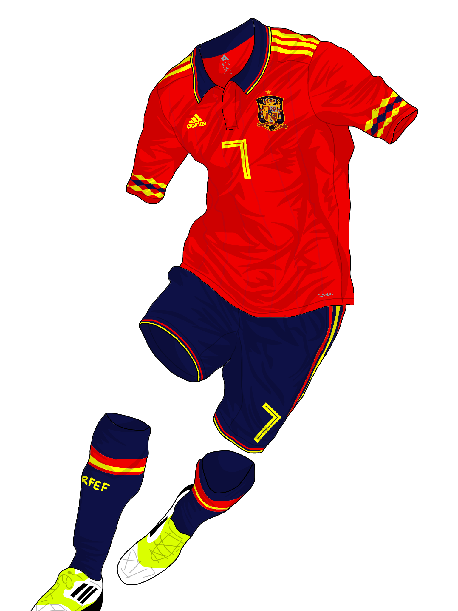 Spain 2018 Home Kit