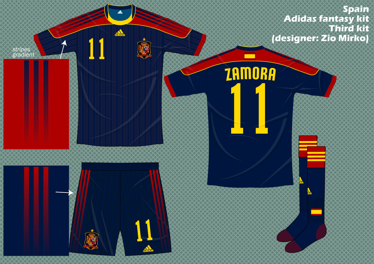 Spain adidas fantasy kit 3rd