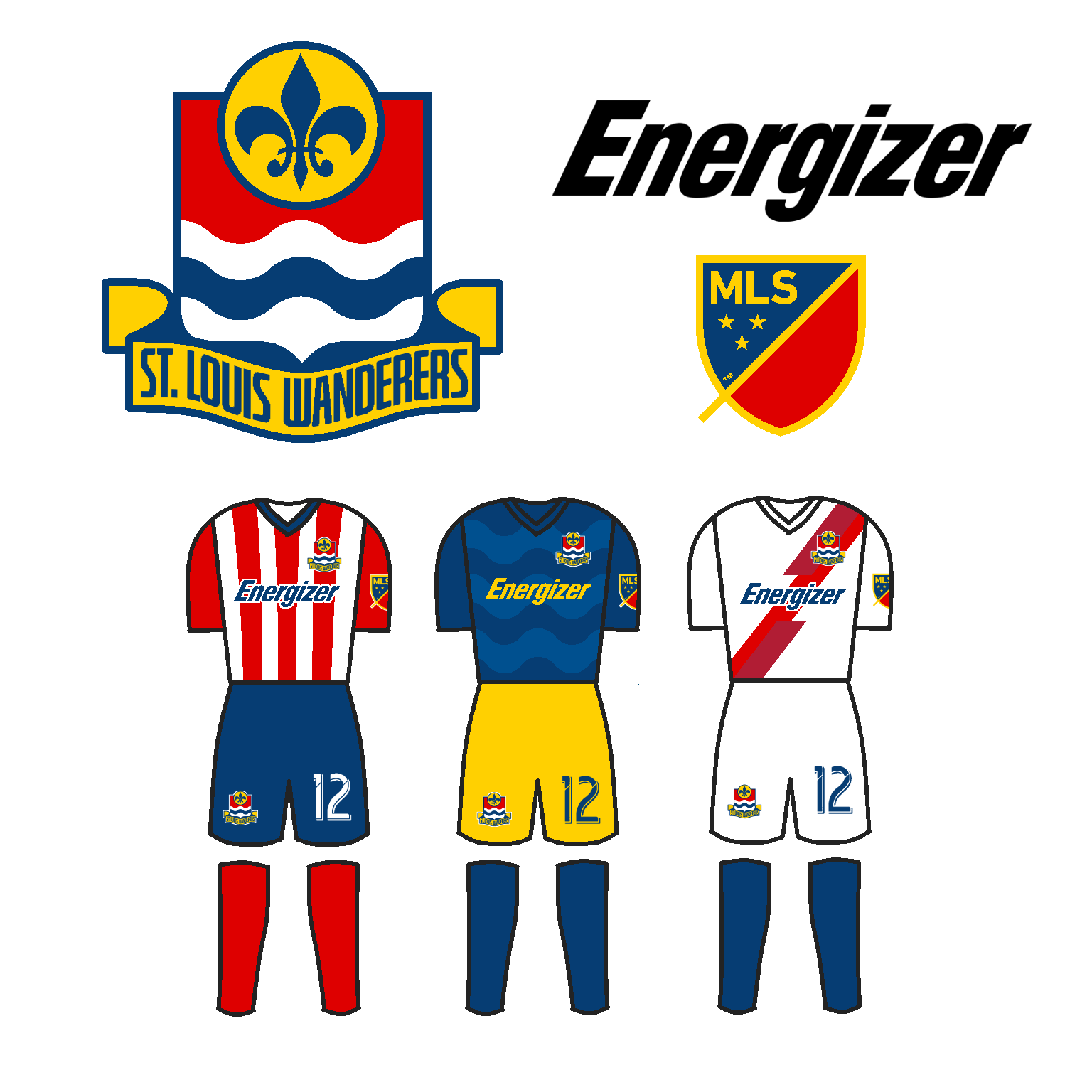 St Louis MLS Crest And Kit Concept St Louis MLS Crest And Kit Concept