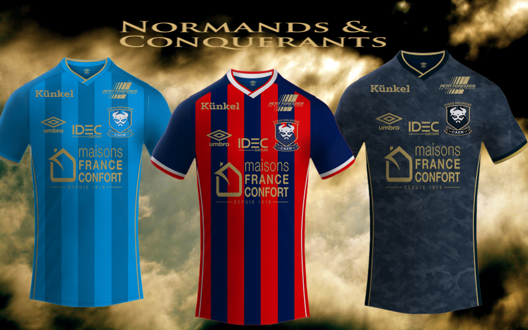 Stade Malherbe Caen 16/17 Umbro Kits