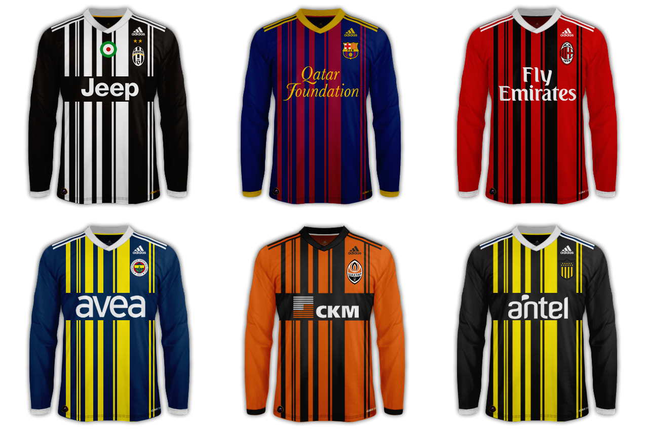 Adidas Stripes Template