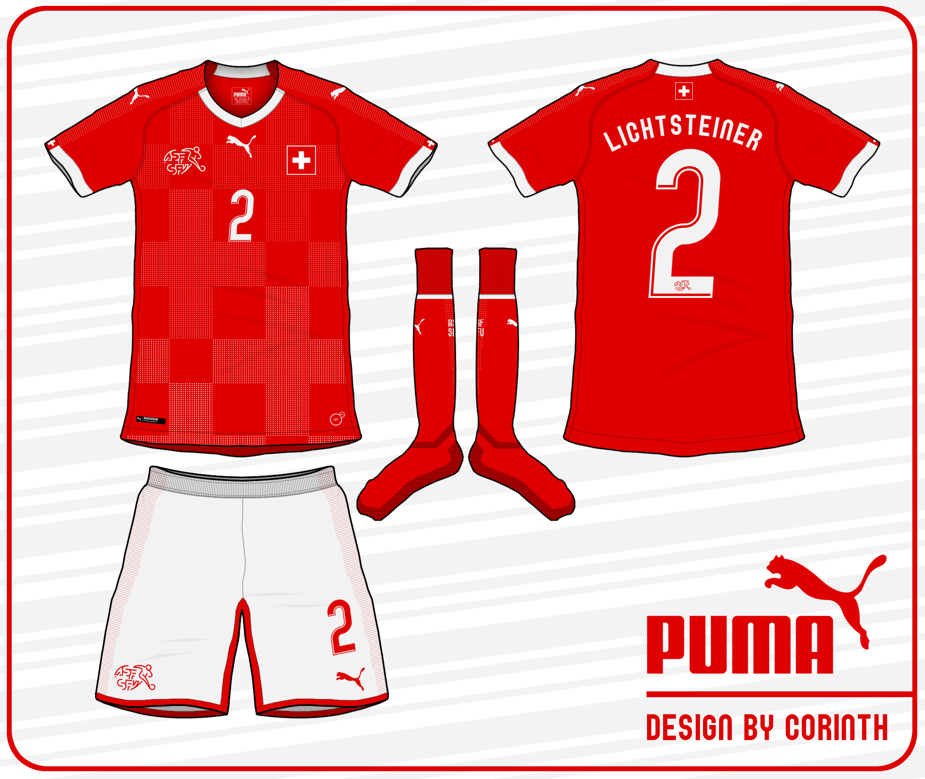 Switzerland 2018 World Cup Home Kit