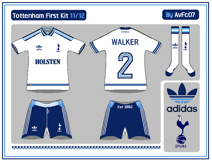 Tottenham First & Change Kits
