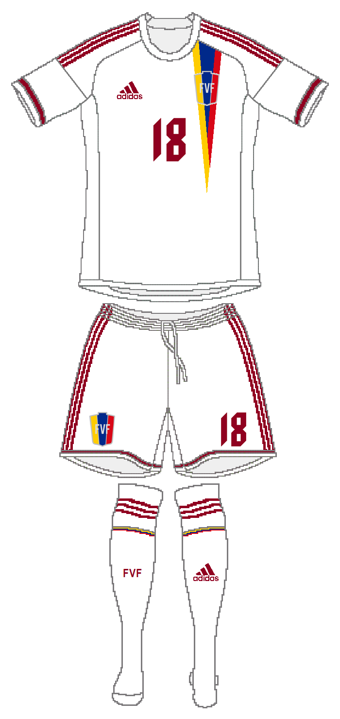 Venezuela Adidas Away Kit